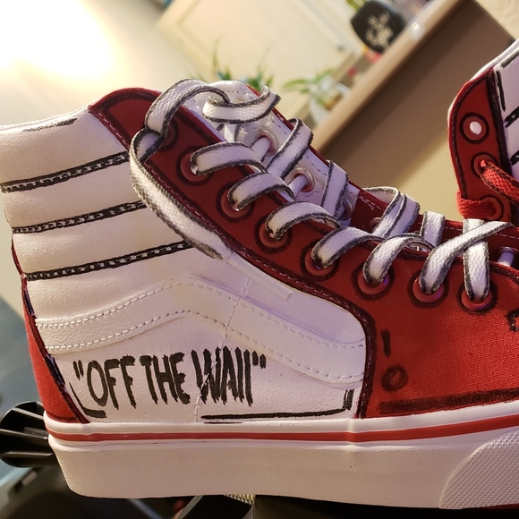 Vans | Shoes | Custom Cartoon Vans | Poshmark